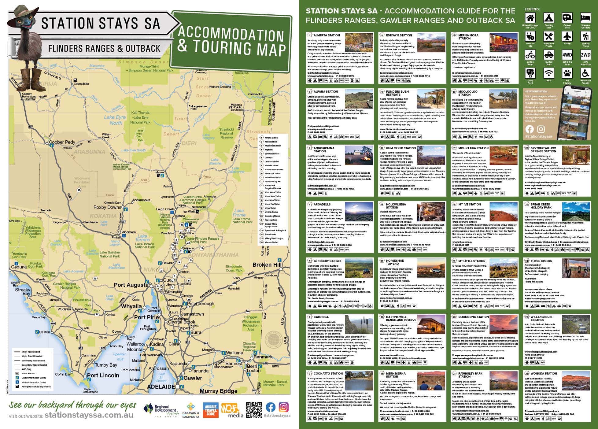 Station Map | Station Stays SA