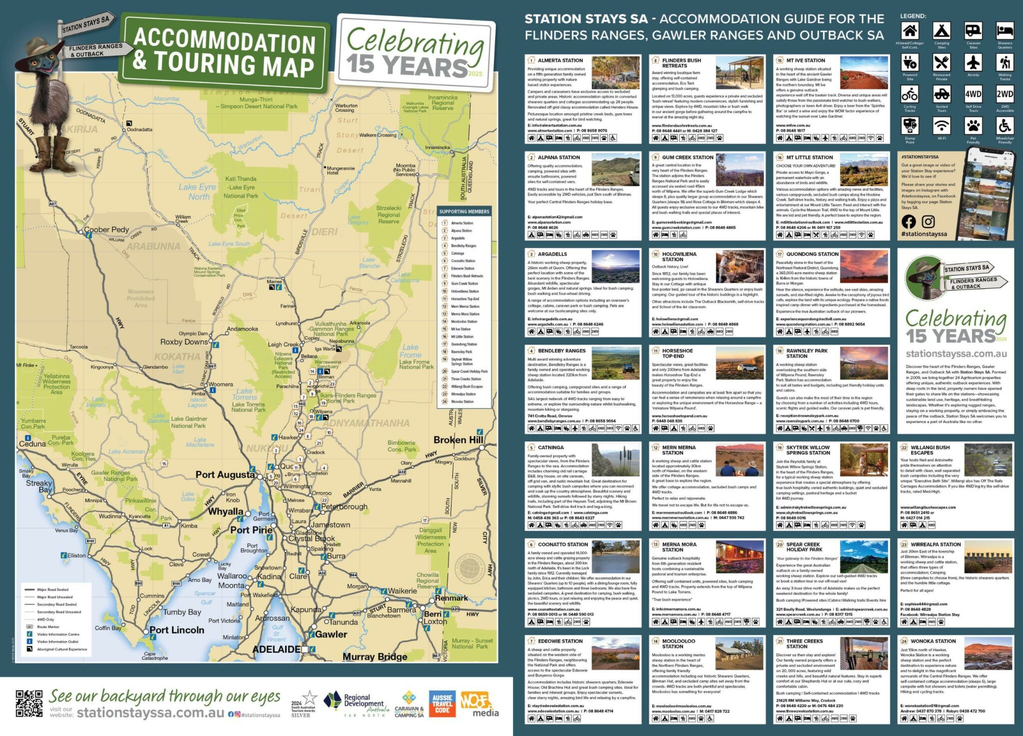 Station Map | Station Stays SA